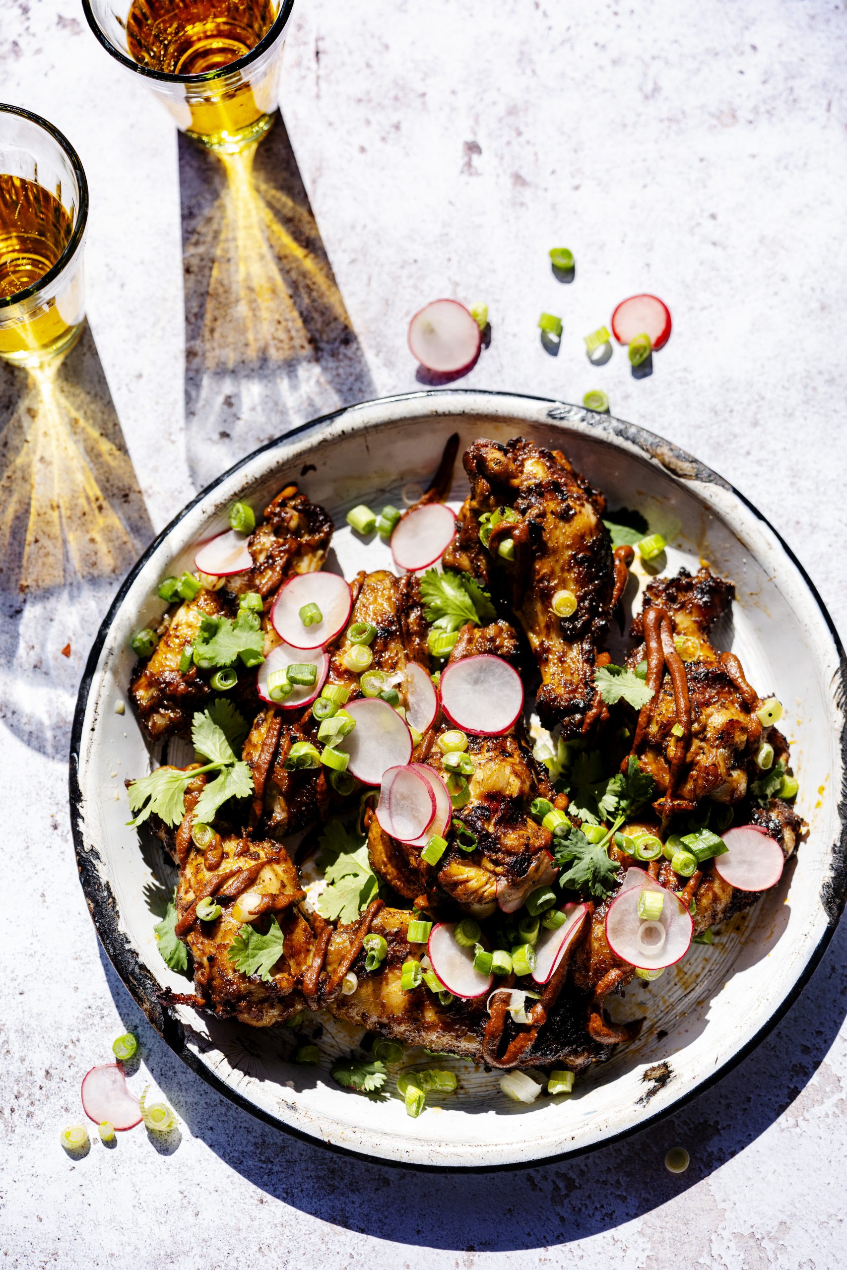 Red Mole Wings - California Raisins